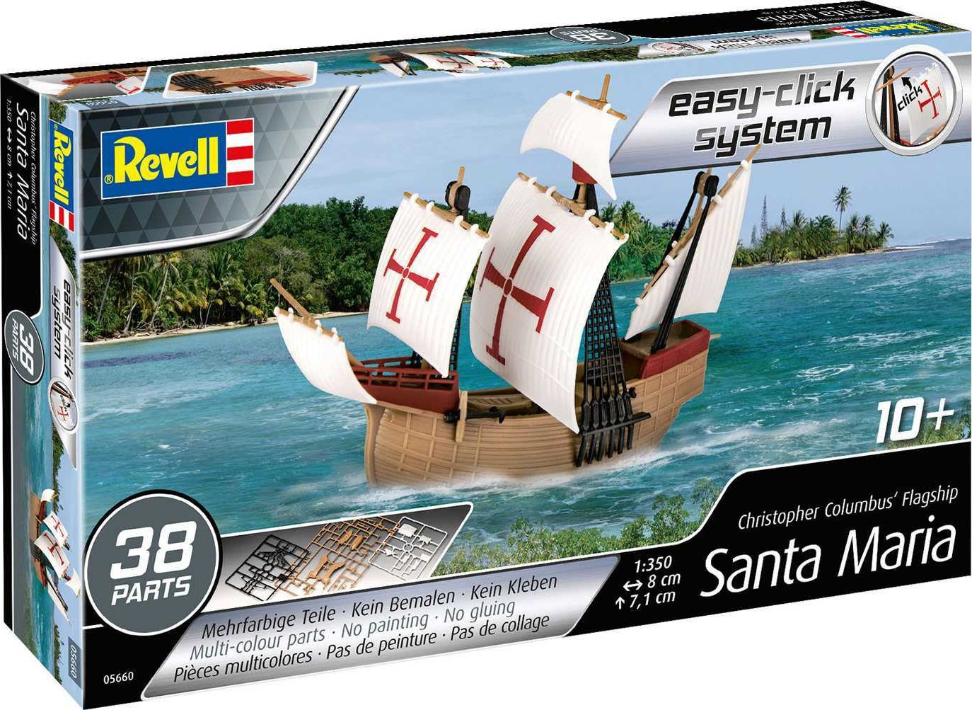 Revell EasyClick Santa Maria set 1:350 - Zbozi.cz