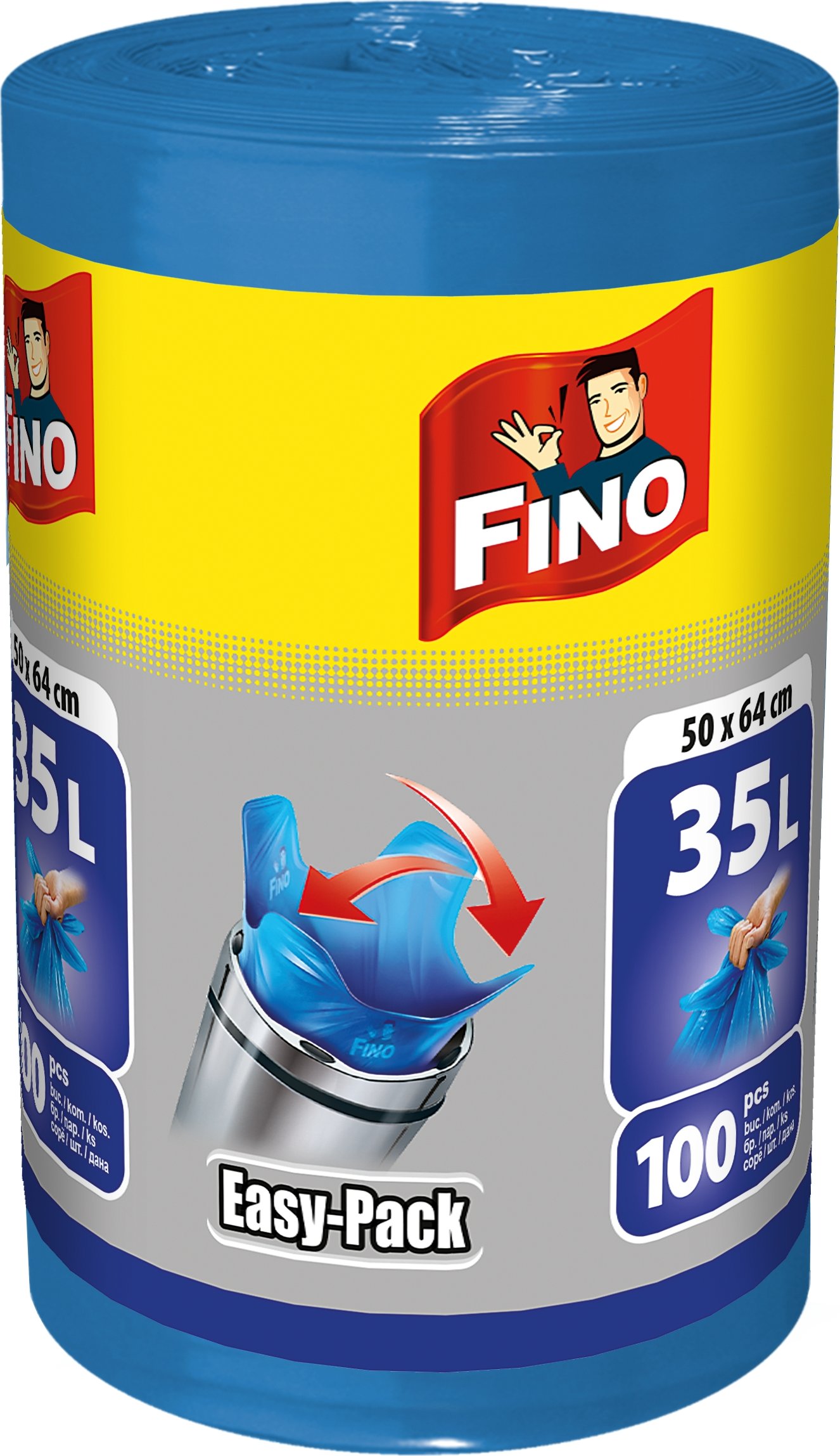 FINO Easy pack Pytle na odpadky 35 l 100 ks - Zbozi.cz