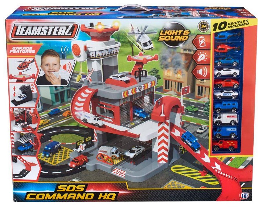 HTI Toys Teamsterz Velká záchranářská stanice - Zbozi.cz