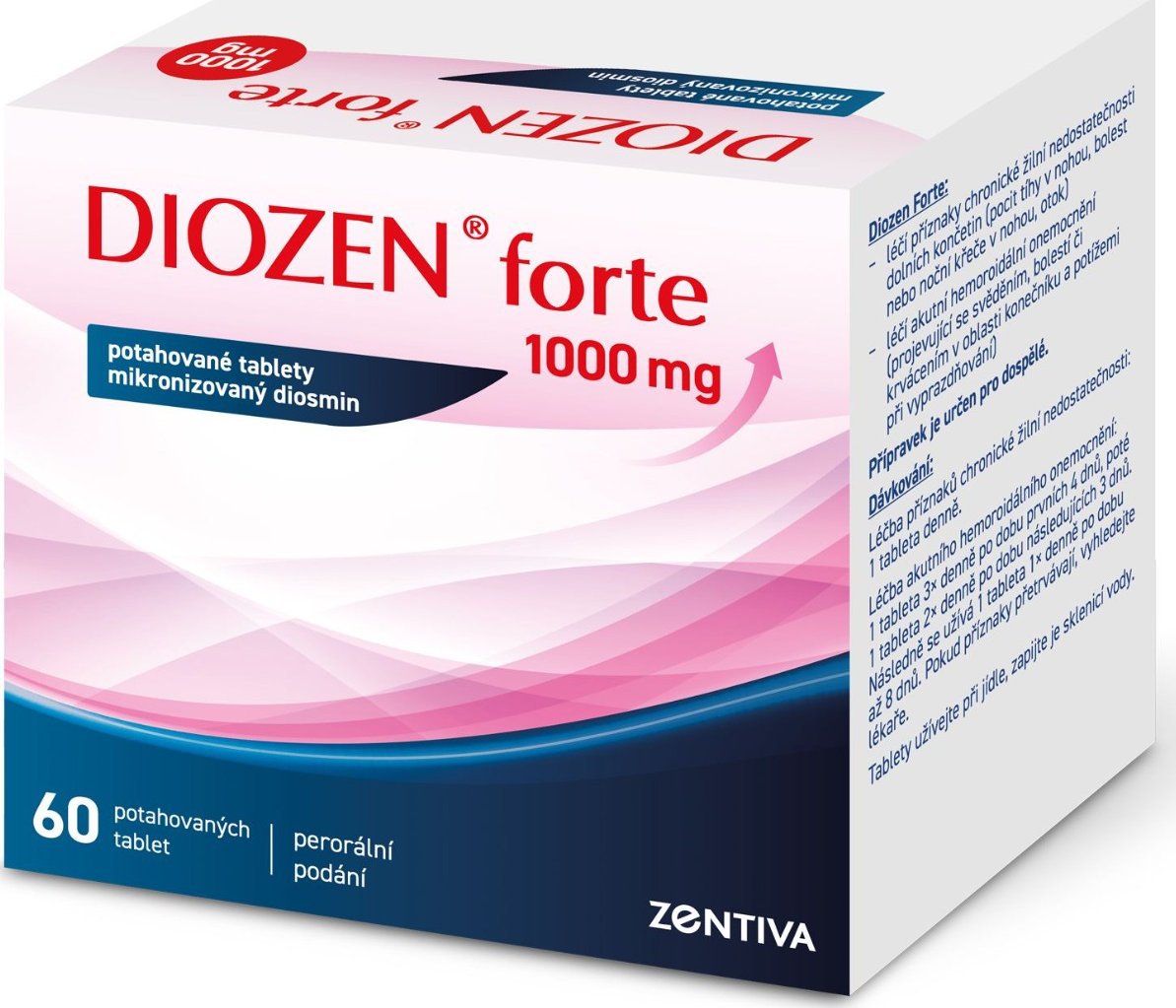 Diozen Forte 1000 mg 60 tbl. od 273 Kč - Zbozi.cz