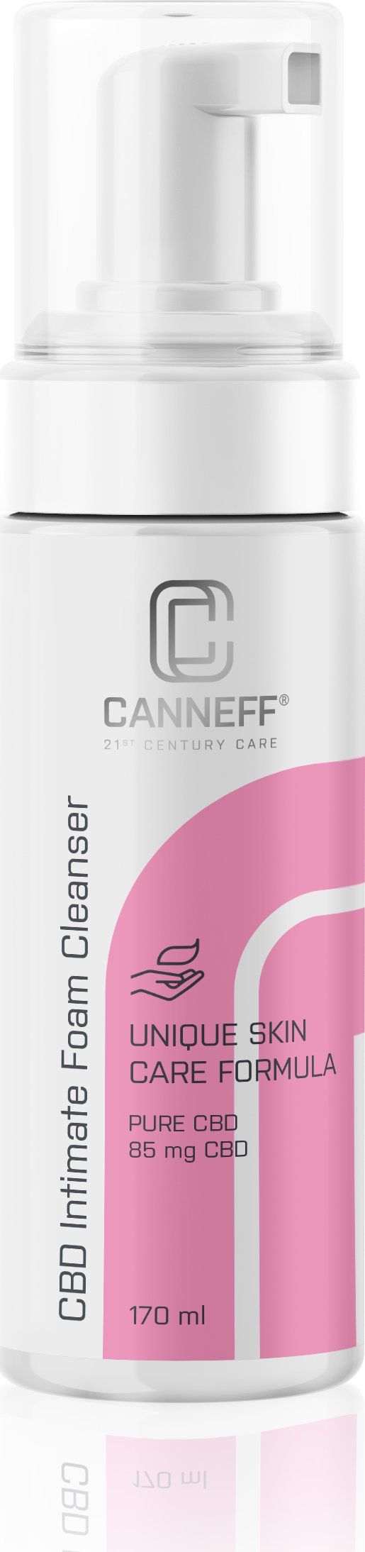 Canneff CBD Intimate Foam Cleanser mycí pěna na intimní partie 170 ml ...