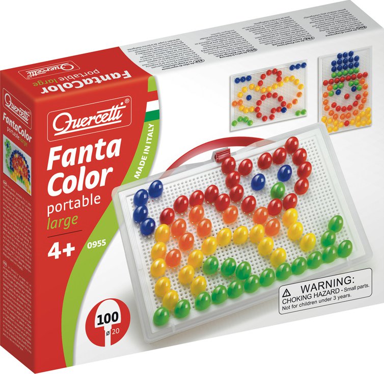 Quercetti Fantacolor Portable Large 100 ks od 437 Kč - Zbozi.cz