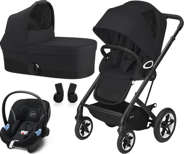Cybex Set Talos S Lux Black + Aton B2 i-Size 2022 Deep Black - Zbozi.cz