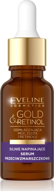 Eveline Cosmetics Gold & Retinol zpevňující sérum proti vráskám 18 ml - Zbozi.cz