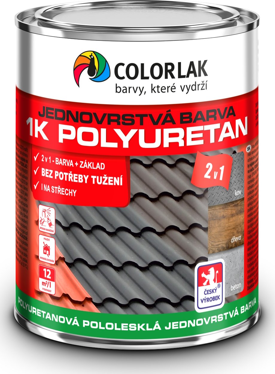 COLORLAK 1K Polyuretan U2210 600 ml od 342 Kč - Zbozi.cz