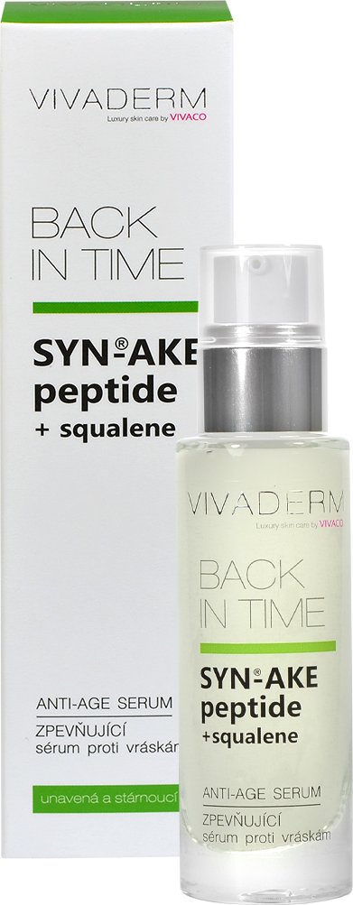 Vivaco Vivaderm SYN-AKE peptide + squalene zpevňující sérum 30 ml od ...