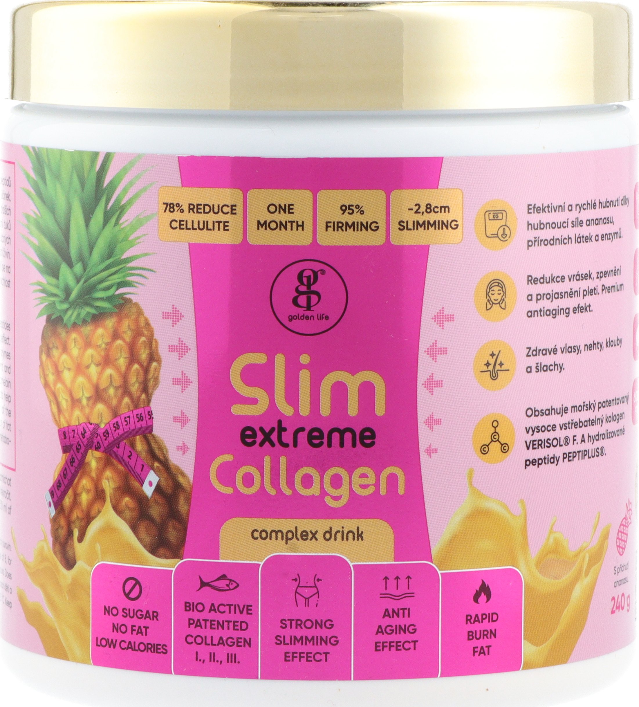 13 Recenzí Golden Life Slim Extreme Collagen Complex Drink - Zbozi.cz