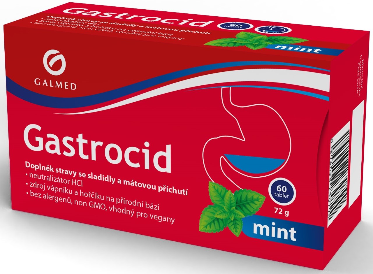 Galmed Gastrocid Mint od 107 Kč - Zbozi.cz