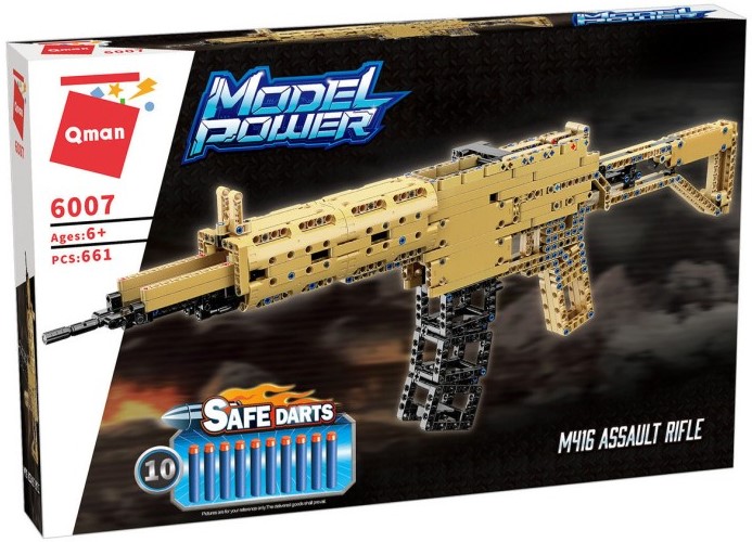 Qman Model Power 6007 M416 Assault Rifle 661 dílků od 908 Kč - Zbozi.cz