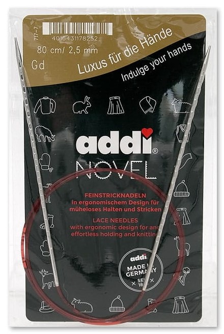 Recenze addi Novel 80 cm/2,5 mm - Zbozi.cz