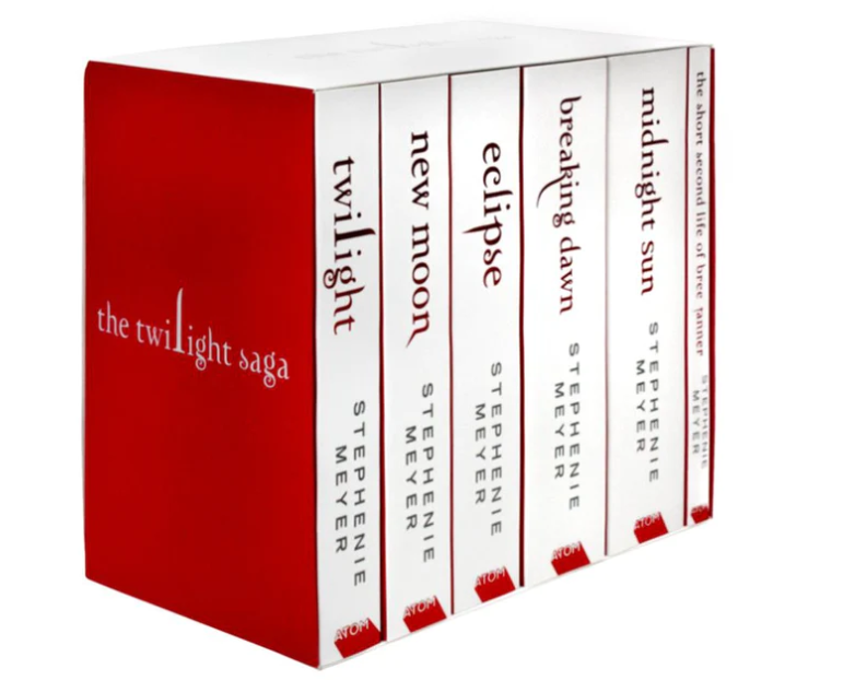 Twilight Saga 6 Book Set (White Cover) - Stephenie Meyer [EN] (2022 ...