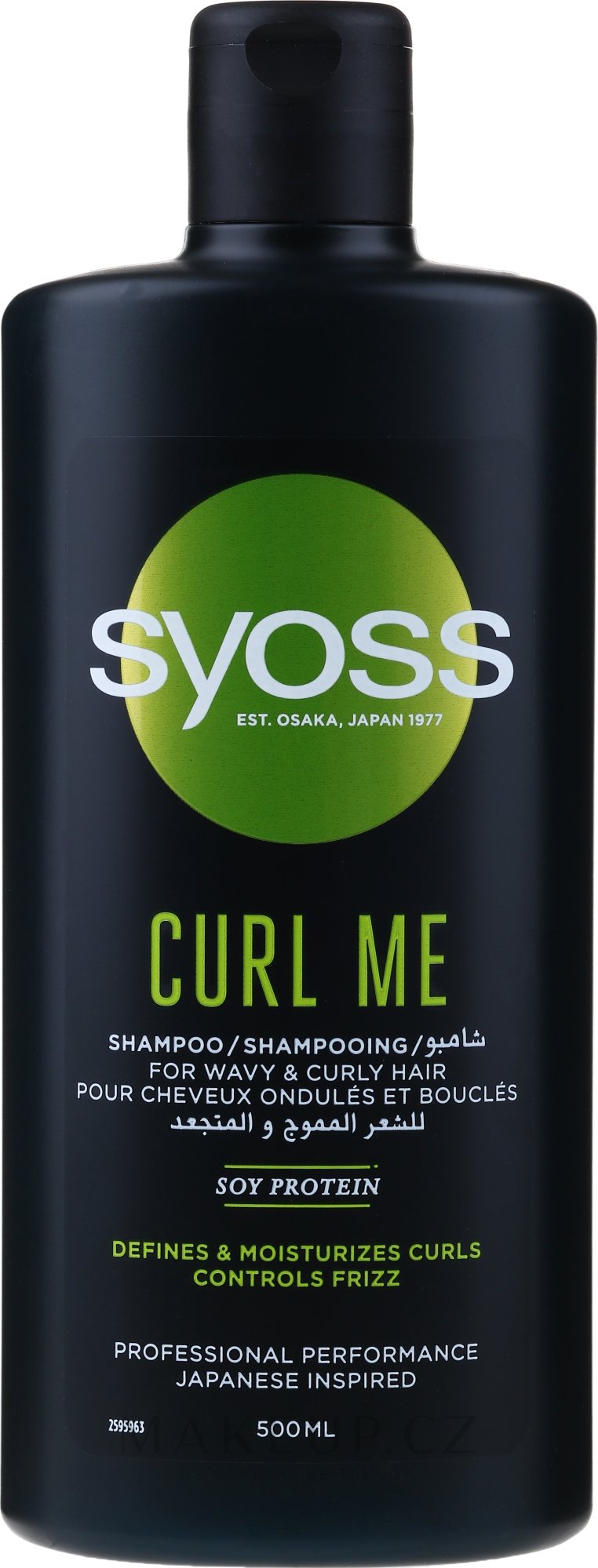 Recenze Syoss Curl Me Shampoo šampon pro vlnité a kudrnaté vlasy 500 ml ...