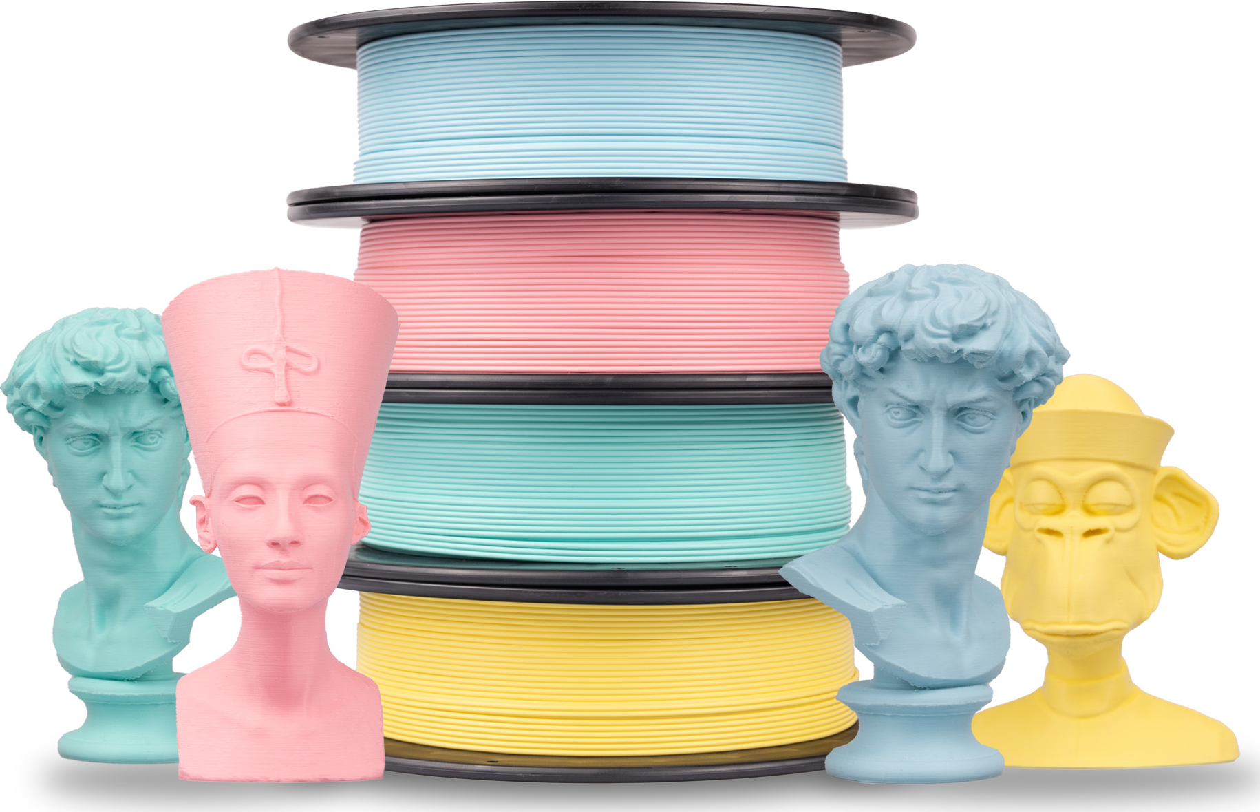 Filament PM PLA Plus 1,75 mm 4 x 0,5 kg Pastel Pack od 1 045 Kč - Zbozi.cz