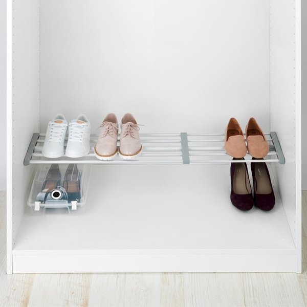 Foto Police Nastavitelná přídavná polička do skříně 38-55 x 24 x 3 cm - Zbozi.cz