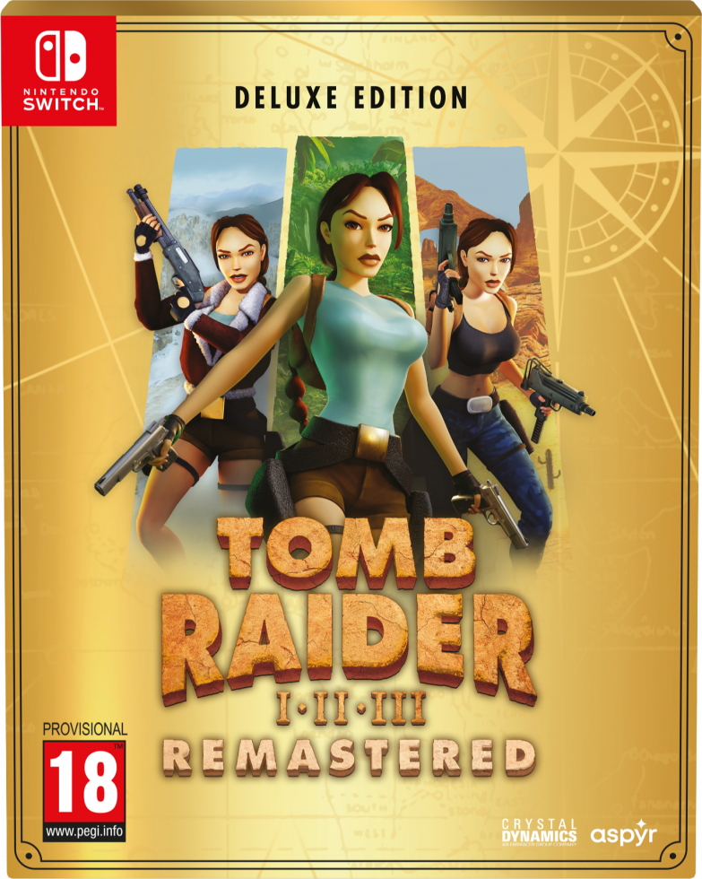 Tomb Raider I-III Remastered Deluxe Edition Nintendo Switch - Zbozi.cz