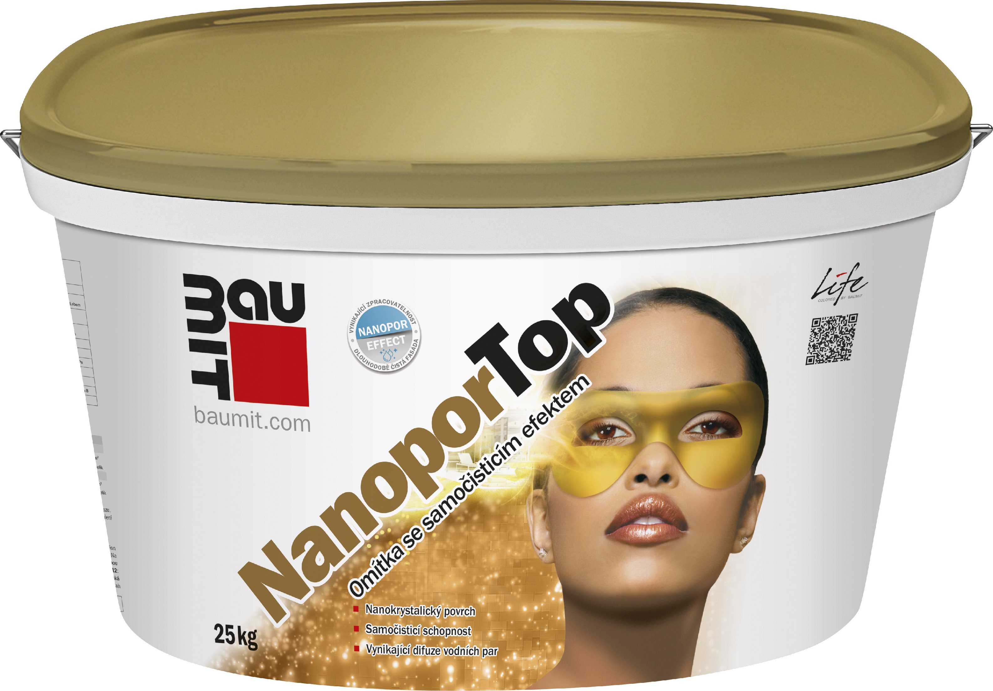 Baumit NanoporTop omítka se samočistícím efektem 1,5 mm 25 kg - Zbozi.cz