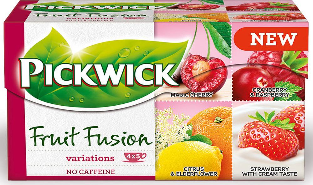 Pickwick Fruit Fusion Variations 20 x 2 g od 34 Kč - Zbozi.cz