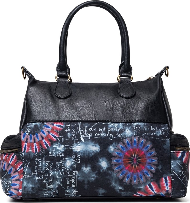 Desigual Bols Black Paper London Pockets - Zbozi.cz