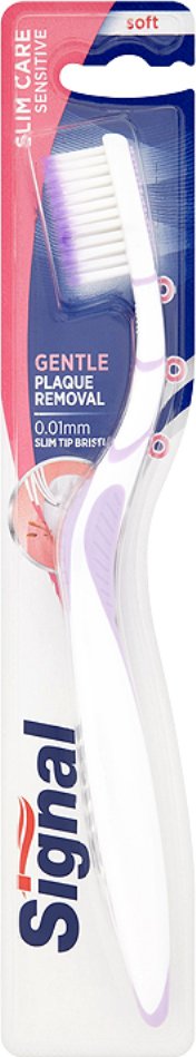 Signal Unilever Slim Care Sensitive zubní kartáček měkký od 56 Kč ...