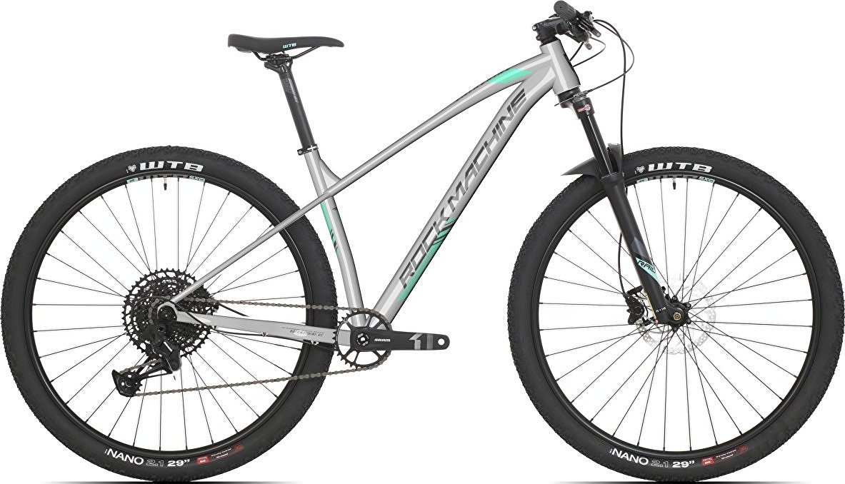Rock Machine Catherine 60 29" Gloss Grey/Mint Green/Dark Grey 2021, L ...