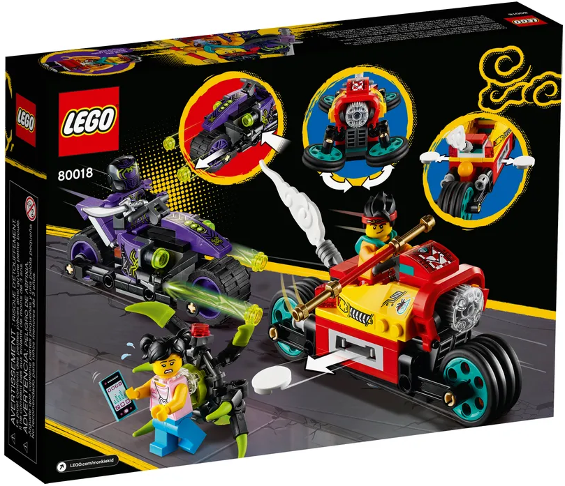 LEGO Monkie Kid 80018 Oblačná motorka Monkie Kida od 900 Kč - Zbozi.cz