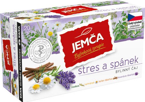 Jemča Čaj stres a spánek 20x 1,75 g od 27 Kč - Zbozi.cz