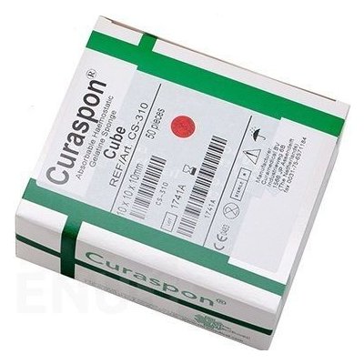 CURAMEDICAL CuraSpon Cube CS-310 10 x 10 x 10 mm 50 ks od 716 Kč - Zbozi.cz
