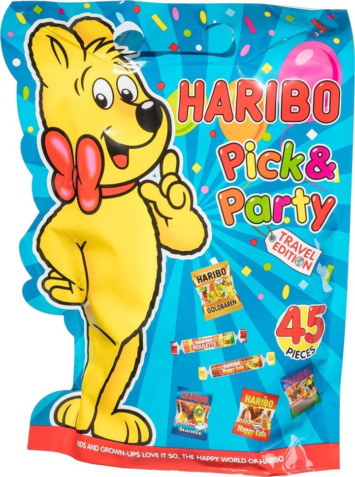 Haribo Pick & Party Pouch Mini 748 g od 270 Kč - Zbozi.cz Haribo Pick & Party Pouch Mini 748 g od 270 Kč - Zbozi.cz