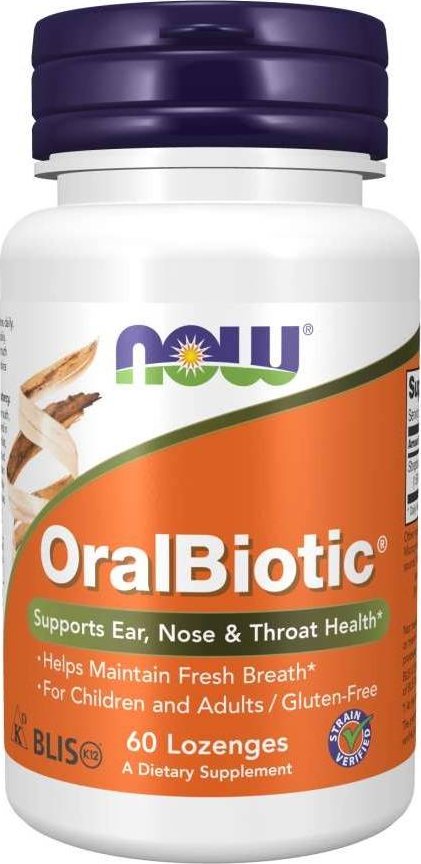 Now Foods OralBiotic 42 mg 60 pas. od 377 Kč - Zbozi.cz