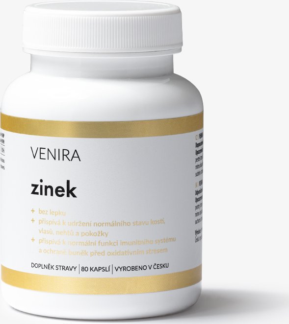 VENIRA Zinek 80 cps. od 127 Kč - Zbozi.cz