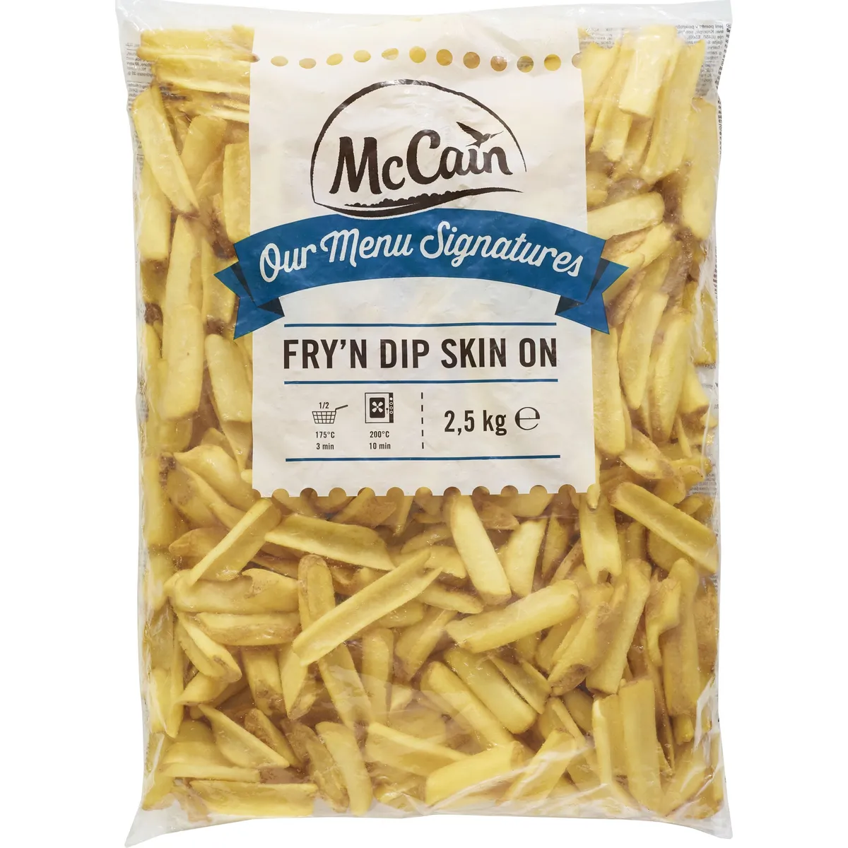 Foto McCain Fry'n Dip Skin On 2,5 kg - Zbozi.cz