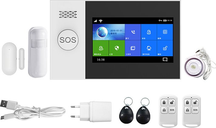 Tuya PST-WG107T Wi-Fi/GSM alarm systém od 2 380 Kč - Zbozi.cz