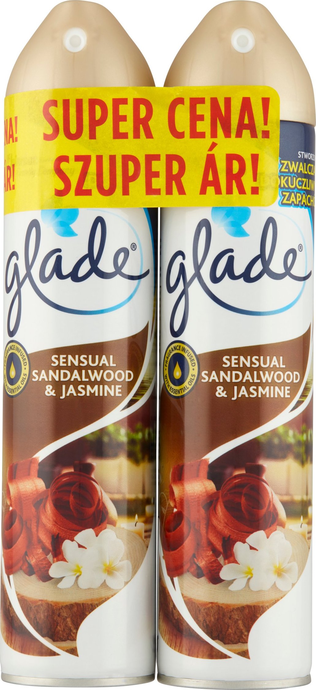 Glade Sensual 2x 300 ml Sandalwood & Jasmine od 139 Kč - Zbozi.cz