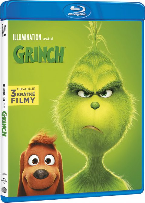 Foto Blu-ray film Grinch (2018) Blu-ray - Zbozi.cz