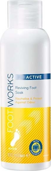 AVON Foot Works Active Reviving Foot Soak 100 ml - Zbozi.cz