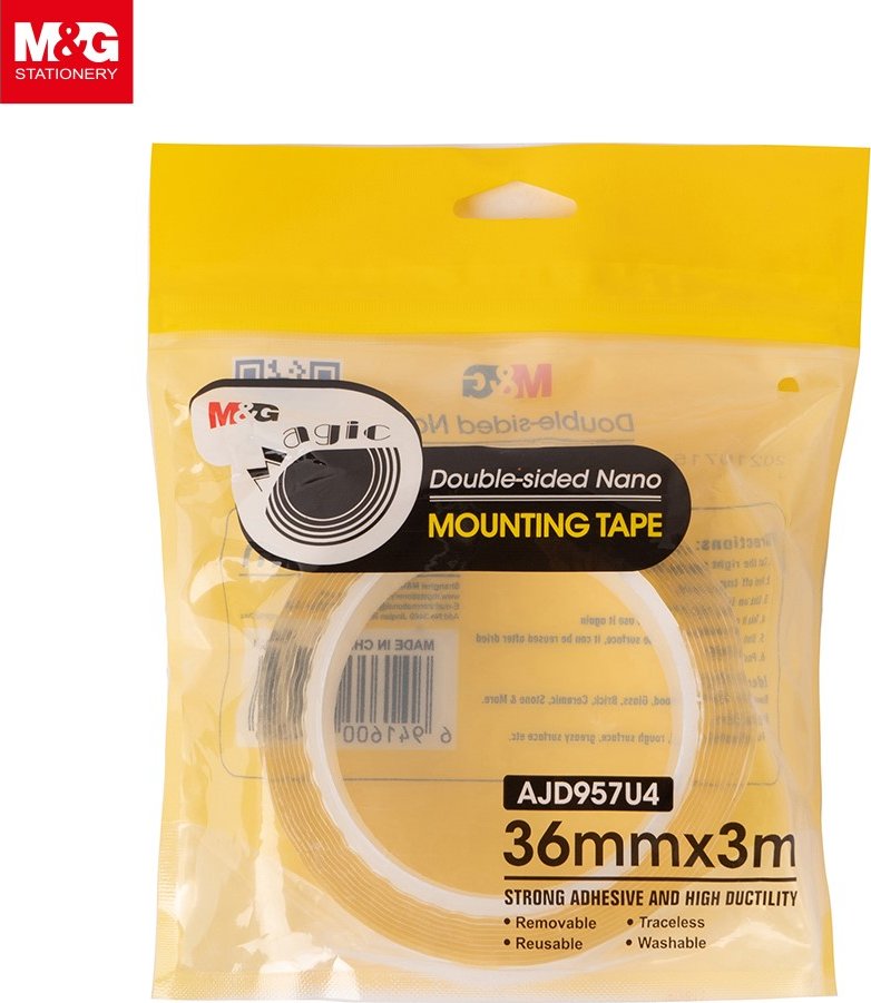 M&G Nano magic lepicí páska oboustranná 36 mm x 3 m od 56 Kč - Zbozi.cz