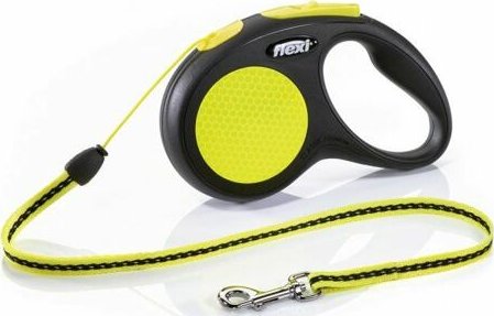 Flexi Neon 1 S šňůra 5 m černé/žluté - Zbozi.cz