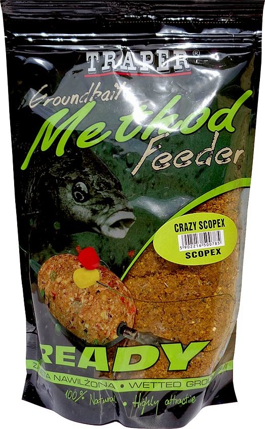 TRAPER Groundbait Method Feeder Ready 750 g Scopex od 94 Kč - Zbozi.cz