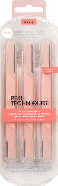 Real Techniques Prep Face + Brow Razors 3 ks od 163 Kč - Zbozi.cz
