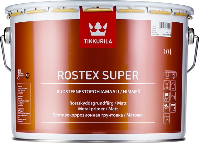 Tikkurila Rostex Super 10 l světle šedá od 4 703 Kč - Zbozi.cz