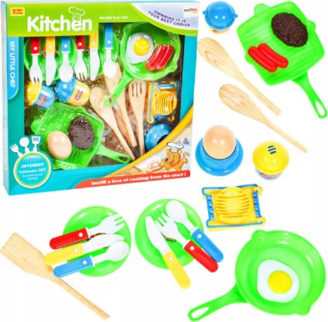 Kitchen Playset sada nádobí do kuchyňky 21 ks - Zbozi.cz