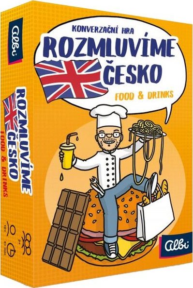 Foto Desková hra Albi Rozmluvíme Česko: Food&Drinks - Zbozi.cz