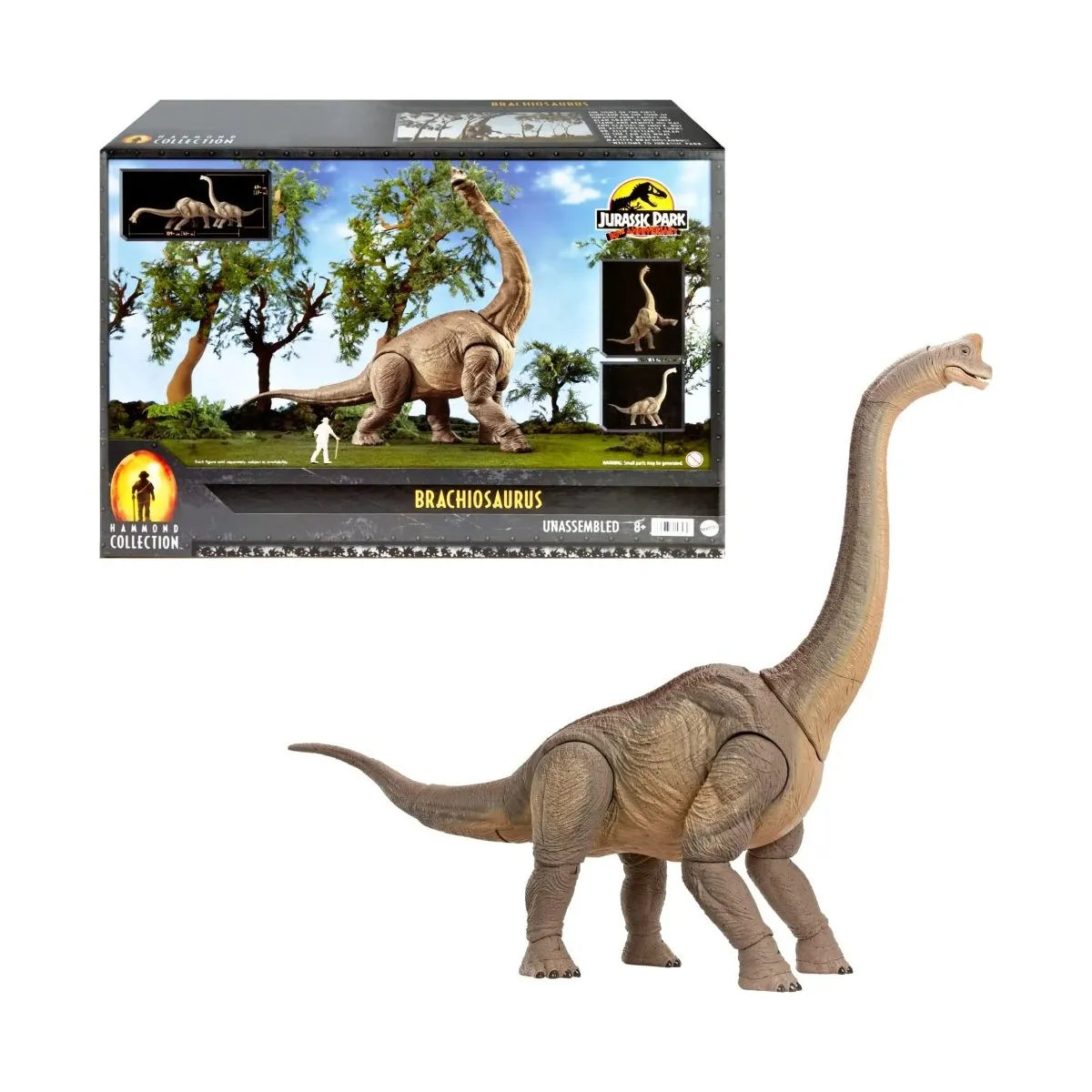 Foto Figurka Mattel Jurassic World Hammond Collection Brachiosaurus ...