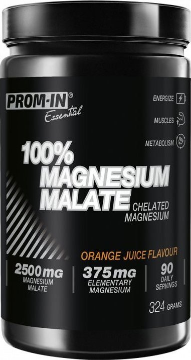 Prom-IN 100 % Magnesium Malate pomeranč 324 g od 399 Kč - Zbozi.cz