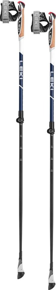 LEKI Smart Supreme Midnight Blue/Dark Metallic/Dark Blue/White 100-130 ...