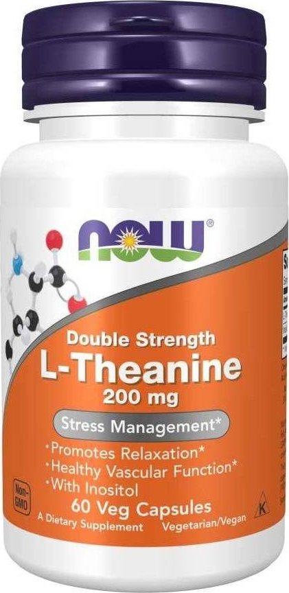 Now Foods Double Strenght L-Theanine 60 cps. od 357 Kč - Zbozi.cz