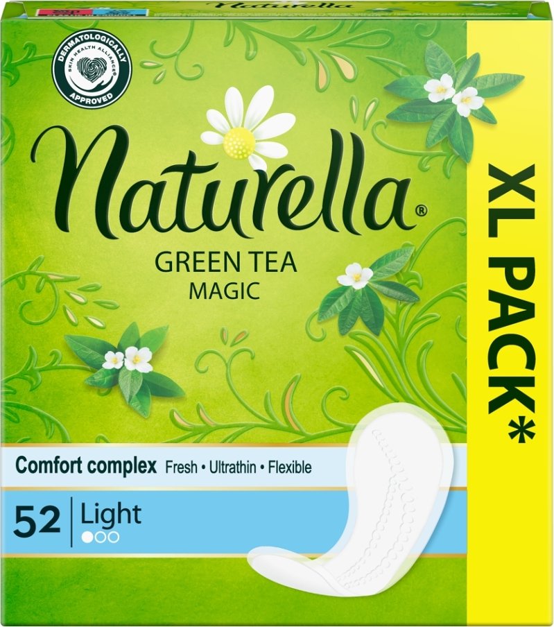 Naturella Green Tea Magic Comfort Complex Light Comfort Complex Light slipové intimní vložky 52 ...