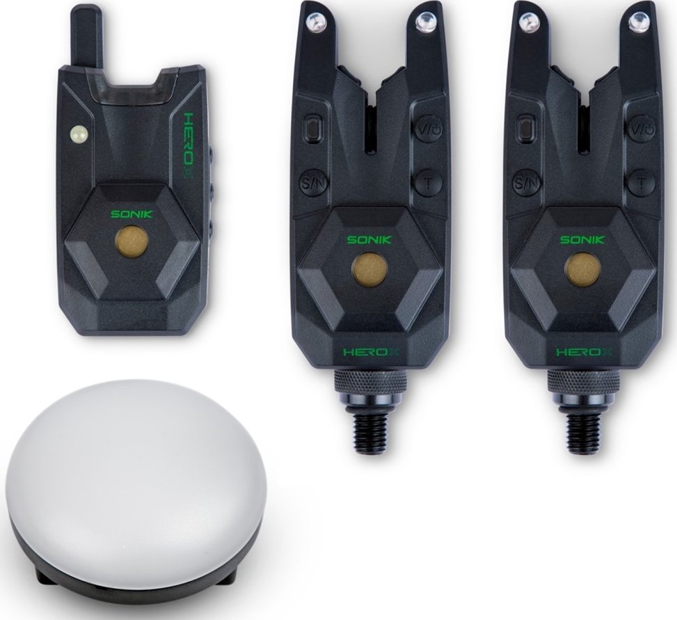 Sonik Herox Bite Alarm Set 2+1 + Bite Alarm Light od 2 372 Kč - Zbozi.cz