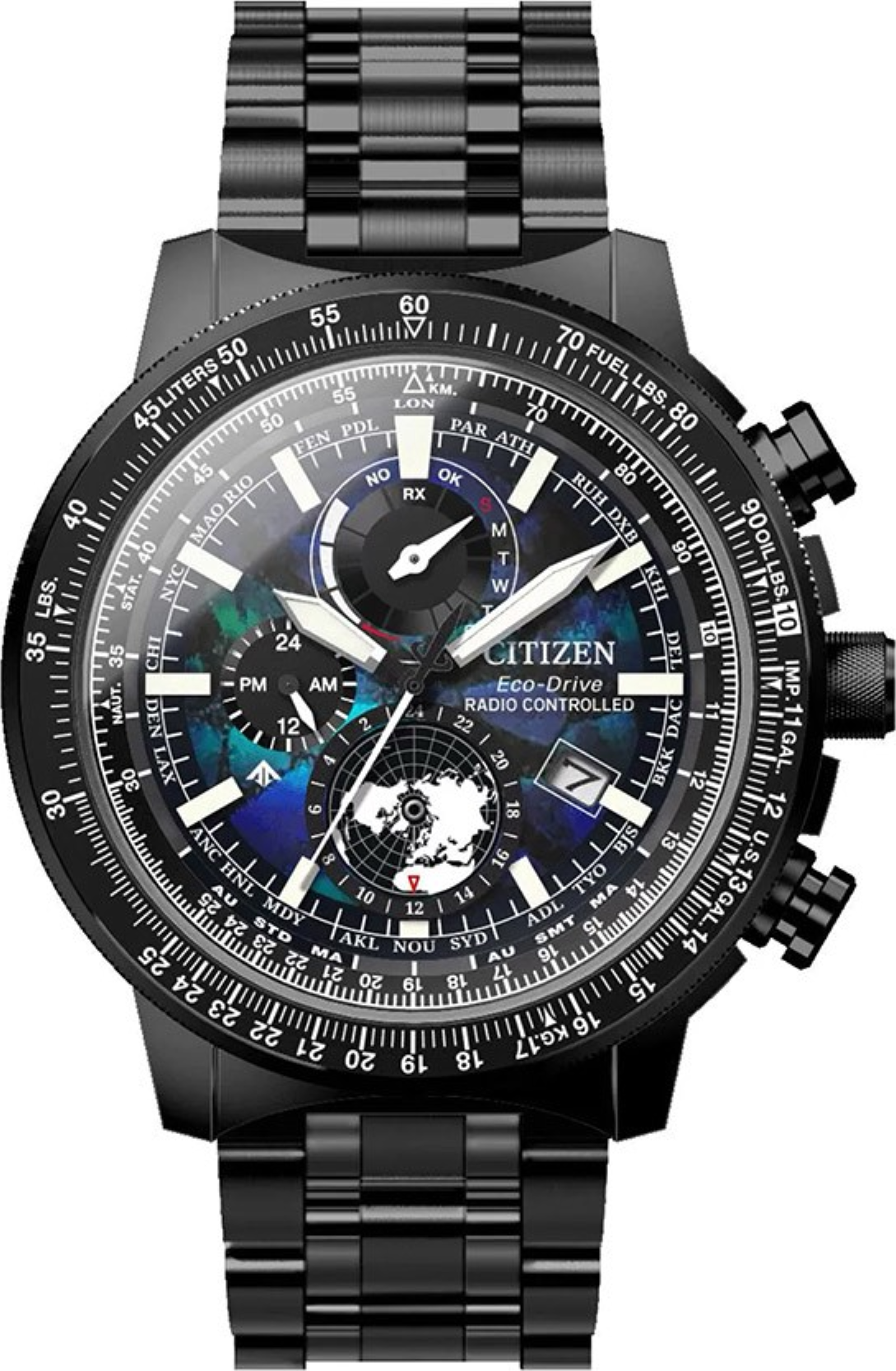 Citizen Watch Promaster Sky Solar Radio Controlled BY3005-56E 100th ...