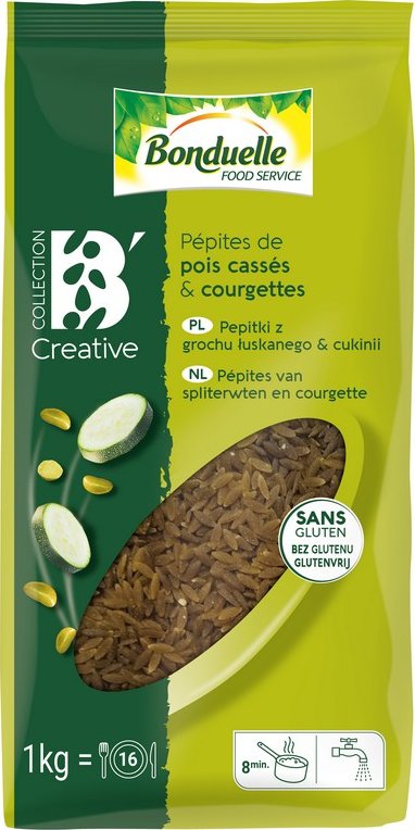 Bonduelle Pepitky z hrášku a cukety 1 kg - Zbozi.cz